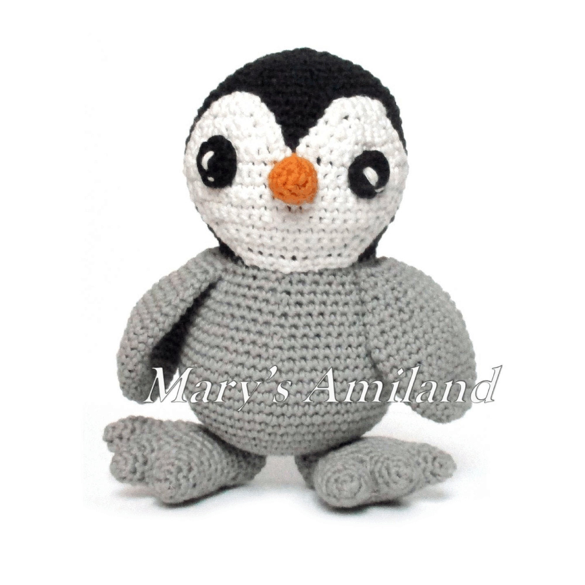 Caesar Baby Penguin the Ami - Amigurumi Crochet Pattern - Digital ...
