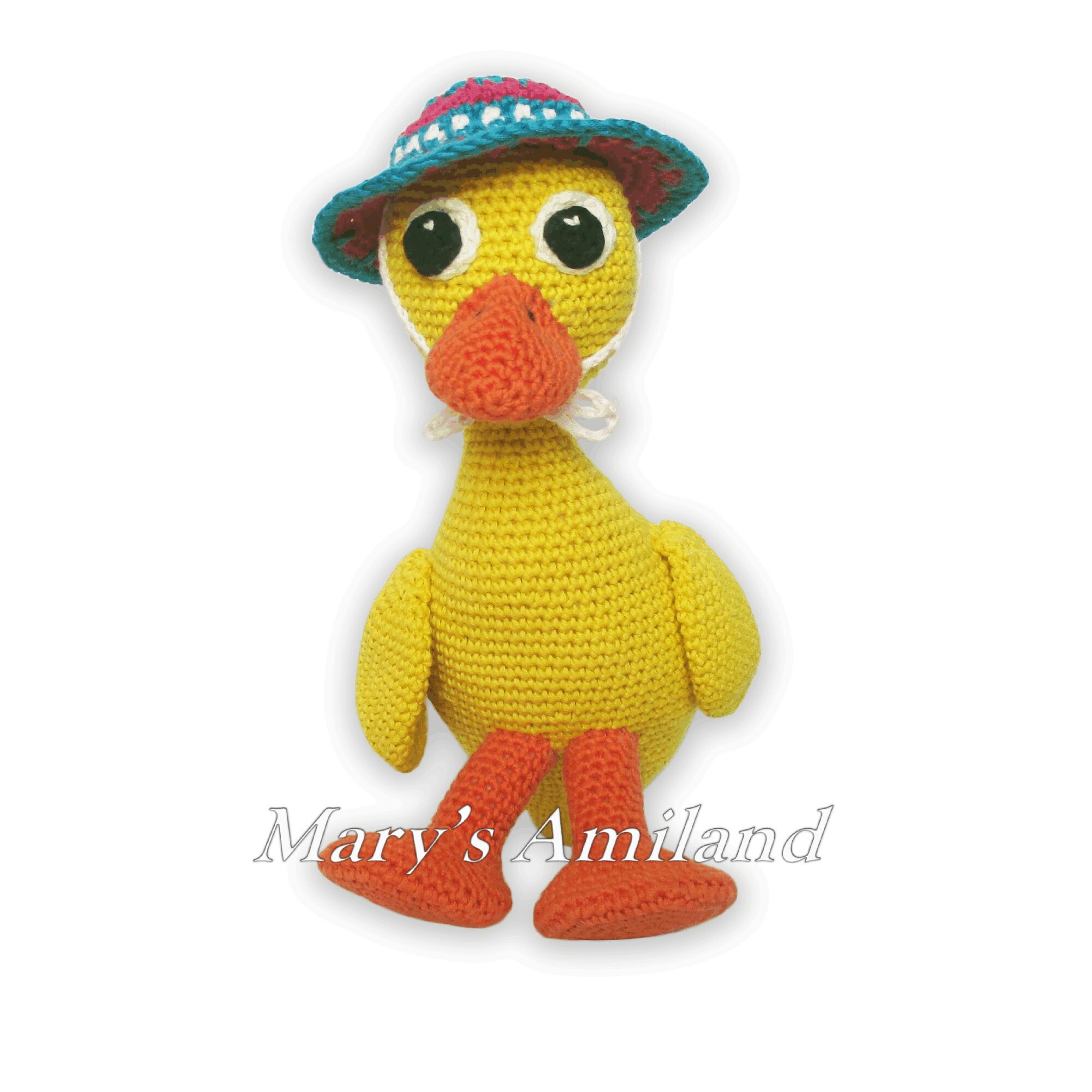 Dora Duck the Ami - Amigurumi Crochet Pattern - Digital Download - Etsy