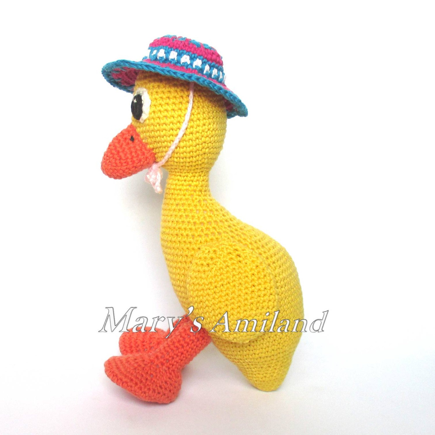 Dora Duck the Ami - Amigurumi Crochet Pattern - Digital Download - Etsy