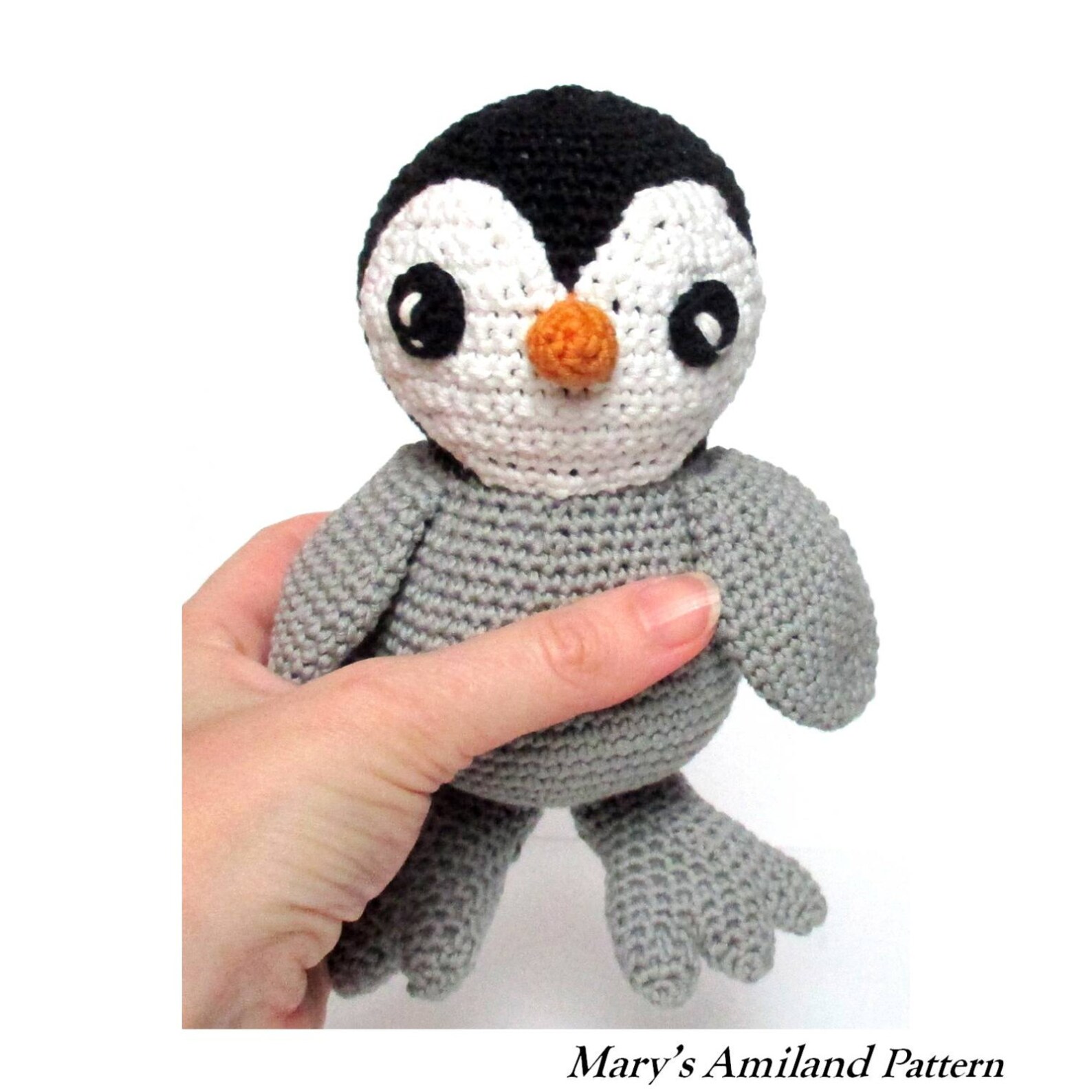 Caesar Baby Penguin the Ami - Amigurumi Crochet Pattern - Digital ...