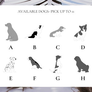 Dog Wedding Seating Chart, Bespoke Plan (digital A1 Pdf) Includes 11 ...