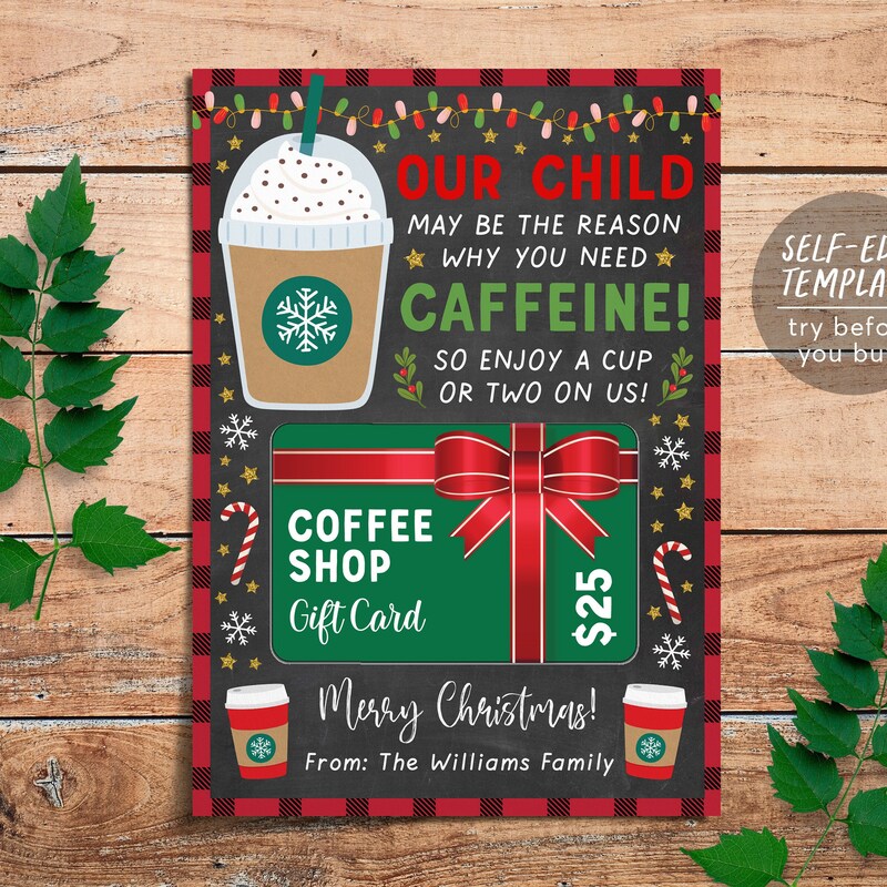 Coffee Gift Card - 60+ Gift Ideas for 2024