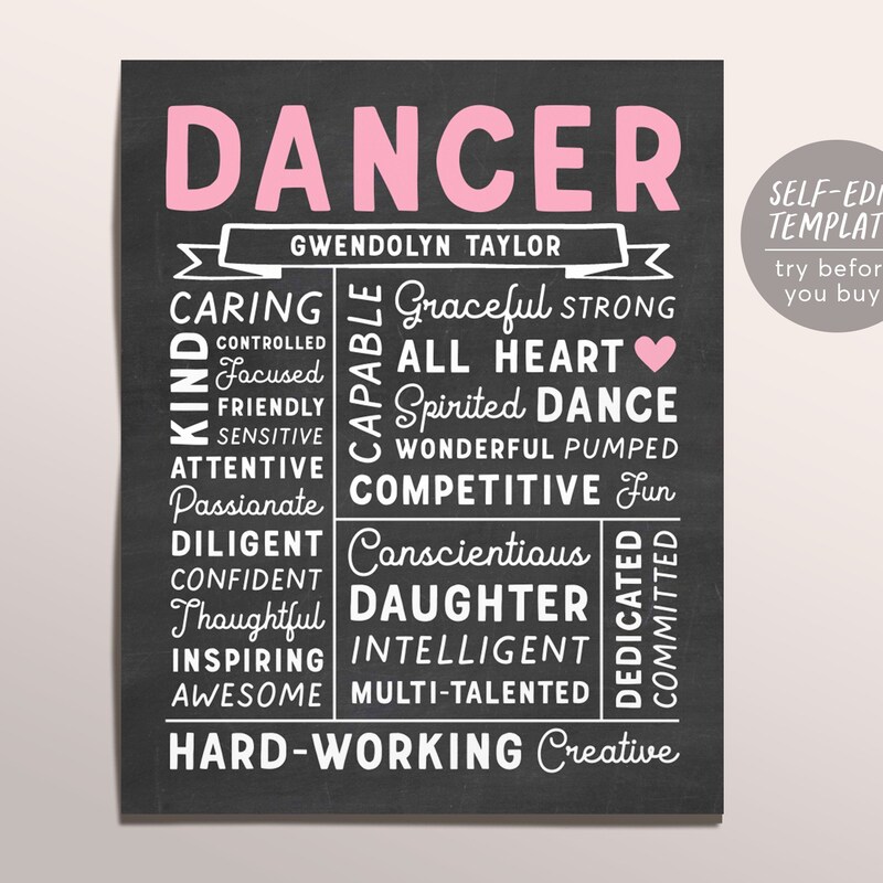 Chalkboard Words - Etsy