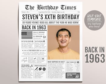 60 Years Ago 1963 - Etsy