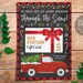 Christmas Gas Gift Card Holder Printable Editable Template, Xmas Gift ...