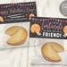 Fortune Cookie Valentine's Day Gift Bag Toppers Editable Template ...