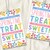Spring Treat Gift Tag Editable Template, Springtime Thank You Floral ...