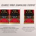 VIP Pass Prom Dance BUNDLE Set Editable Template, Red Carpet Access ...