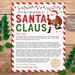BUNDLE Official Letter to and From Santa KIT Editable Template ...