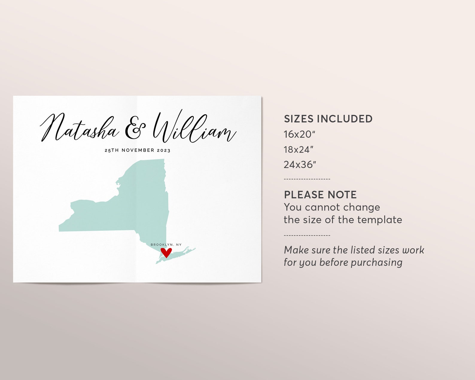 Editable Wedding Guest Book USA State Map Alternative - Etsy