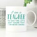 Funny Teacher Mug, Funny Teacher Gift, Gift for Teacher, New Teacher ...