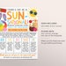 Beach Theme Teacher Staff Appreciation Week Itinerary Flyer Editable ...