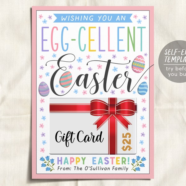 Easter Gift Card - 60+ Gift Ideas for 2025