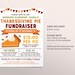 Thanksgiving Pie Fundraiser Flyer Editable Template, Fall Pumpkin Pie ...