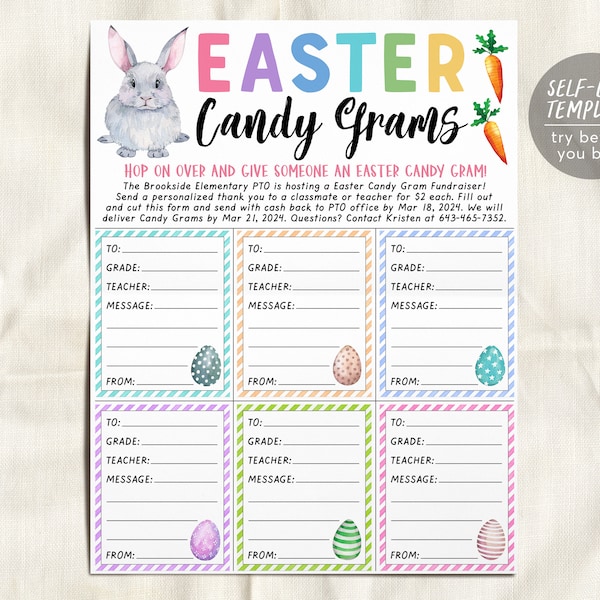 Easter Grams - Etsy