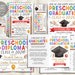 Preschool Graduation Ceremony BUNDLE Editable Template, Pre-k ...