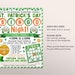 St Patrick's Day Bingo Night Fundraiser Flyer Editable Template, Saint ...