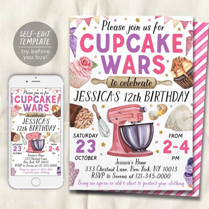 Cupcake Wars - Etsy