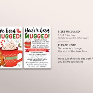 I've Been Mugged Coworker Game Editable Template, You've Been Mugged ...