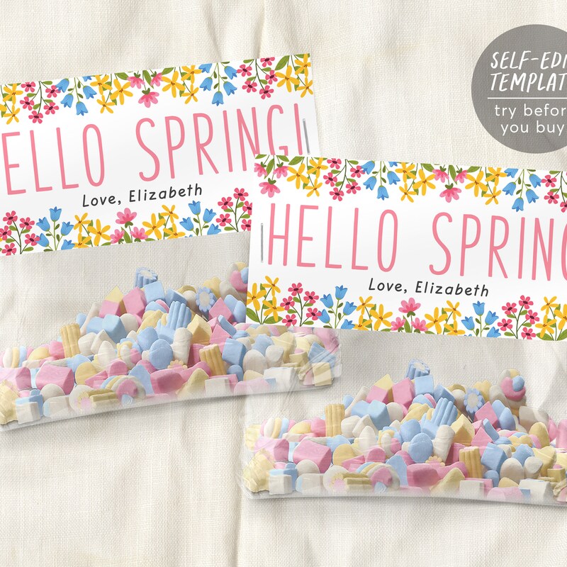 Goodie Bag Topper - Etsy