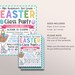 Easter Class Party Invitation Editable Template, Spring Celebration ...