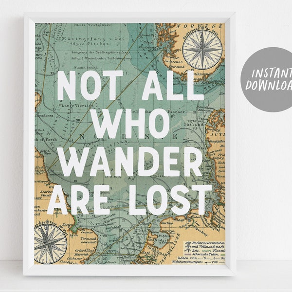 Wanderlust Print - Etsy