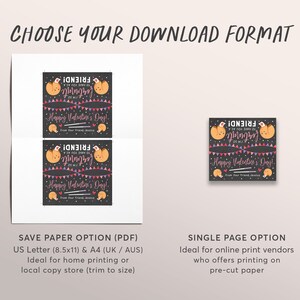 Fortune Cookie Valentine's Day Gift Bag Toppers Editable Template ...