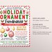 Christmas Ornament Fundraiser Flyer Editable Template, Holiday Craft ...