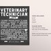 Editable Veterinary Technician's Oath Chalkboard Gift Print Template ...