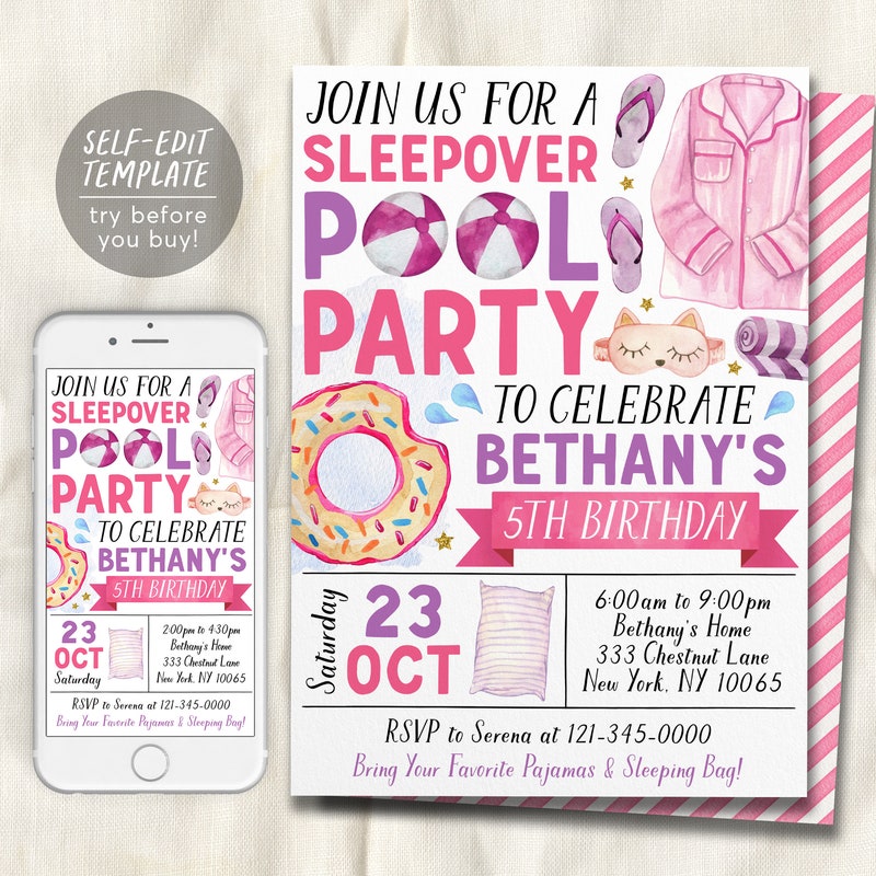 Sleep Over - Etsy