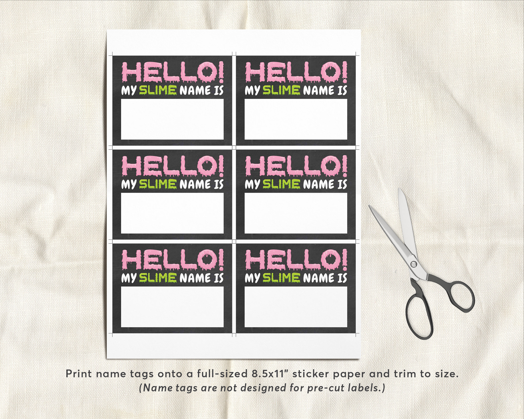 What's Your Slime Name GIRL Poster Printable Slime Party - Etsy UK