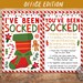 We've Been Socked Christmas Office Party Game Editable Template, I've ...