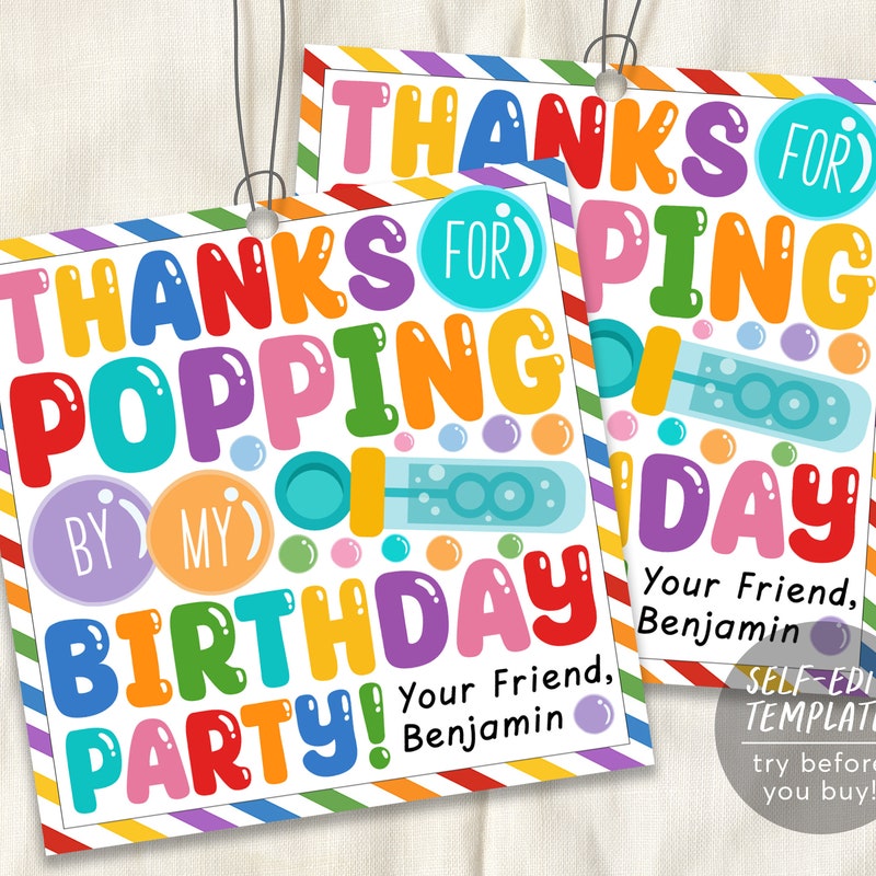 Thanks for Popping By - Etsy