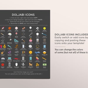 Editable Girl Doljabi Board Sign Template With Photo, Doljanchi Korean ...