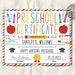 Preschool Graduation Ceremony BUNDLE Editable Template, Pre-k ...