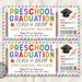 Preschool Graduation Ceremony BUNDLE Editable Template, Pre-k ...