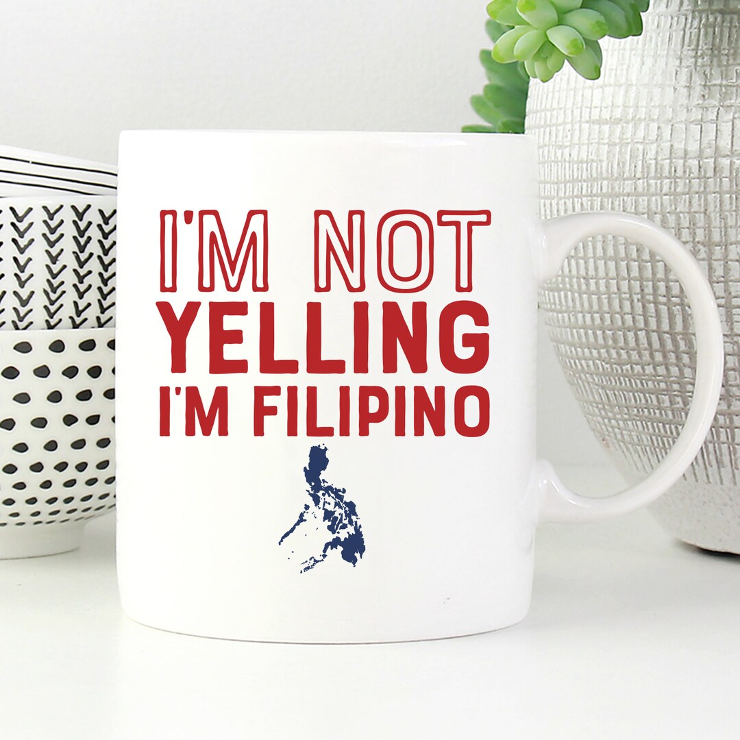 Christmas Gift for Mom, Funny Filipino Mug, Filipino Coffee Mug ...