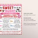 Valentine's Day Teacher Staff Appreciation Week Itinerary Flyer ...