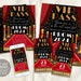 VIP Pass Prom Dance BUNDLE Set Editable Template, Red Carpet Access ...