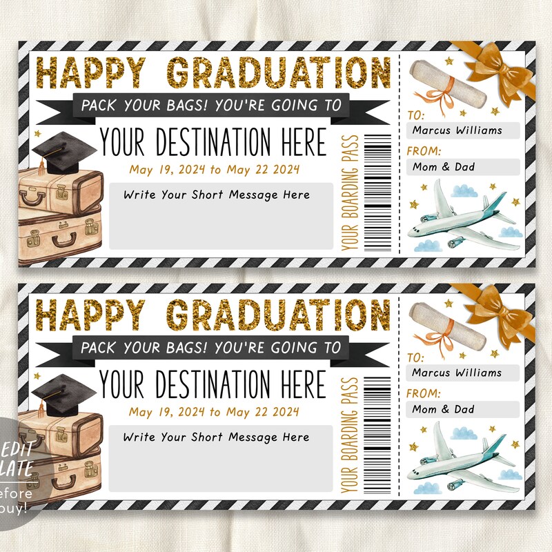 Travel Graduation Party - Etsy