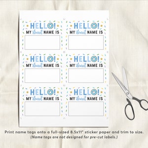 Donut Name Sign Printable, Whats Your Donut Name Game, Boy Donut ...