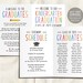 Graduation Program Editable Template for Kindergarten, Pre-k Preschool ...