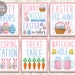 Easter Bunny Spring Signs BUNDLE for Wedding Baby Shower Birthday ...