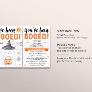 I've Been Booed Coworker Game Editable Template, You've Been Booed Work ...