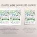 Turtle Second Birthday Invitation Editable Template, He's Turtley Two ...