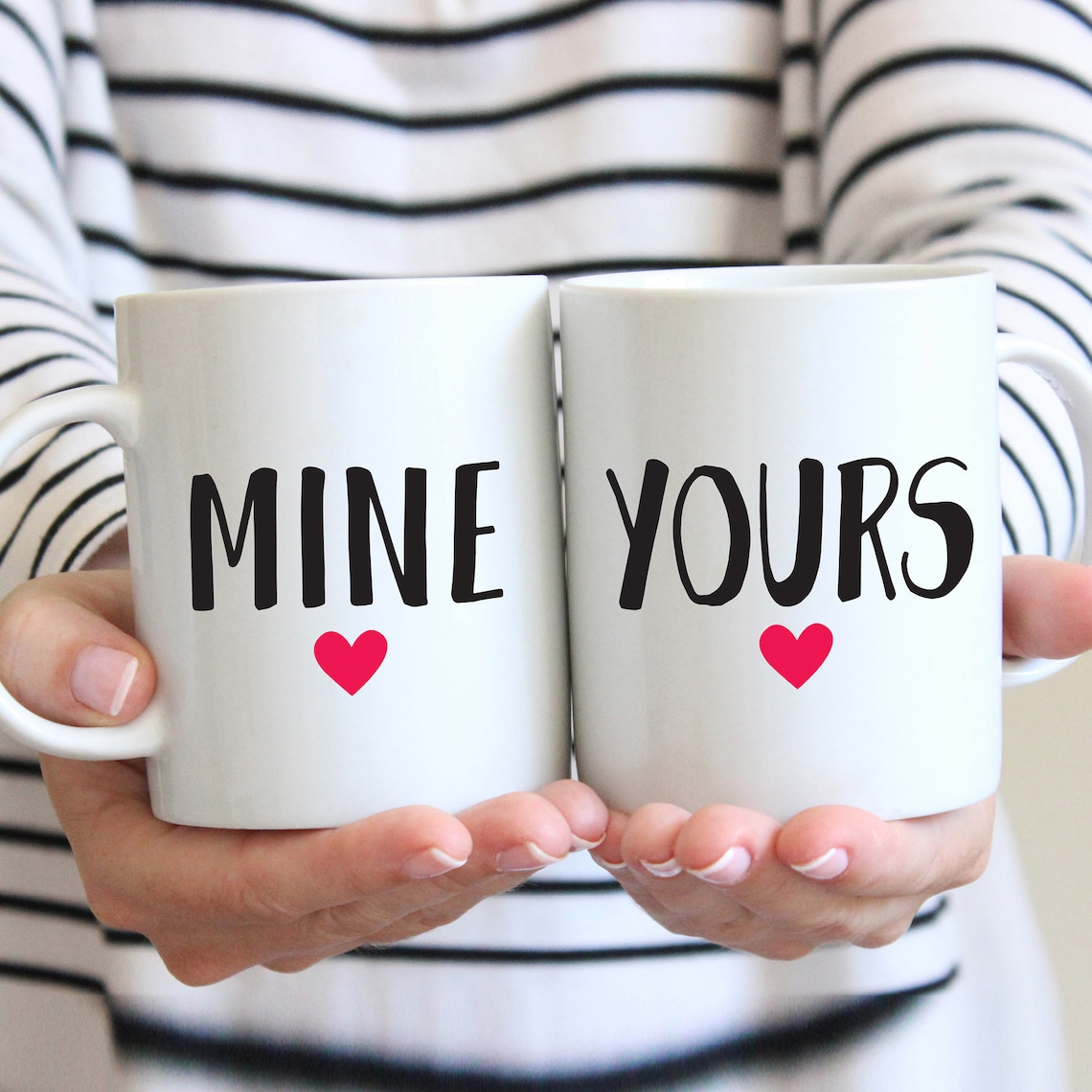 Mine and Yours Mugs Relationships Mugs Wedding Mugs His and - Etsy