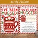 We've Been Mugged Christmas Coworker Office Party Game Editable ...