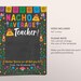 Nacho Average Teacher Gift Card Holder Editable Template, Fiesta Cinco ...