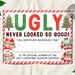 Christmas Ugly Sweater Party Decorations BUNDLE, Ugly Sweater Contest ...