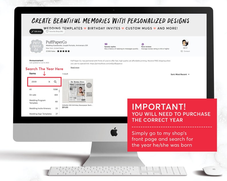 Back in 2007 Birthday Newspaper Editable Template 16 17 18 - Etsy